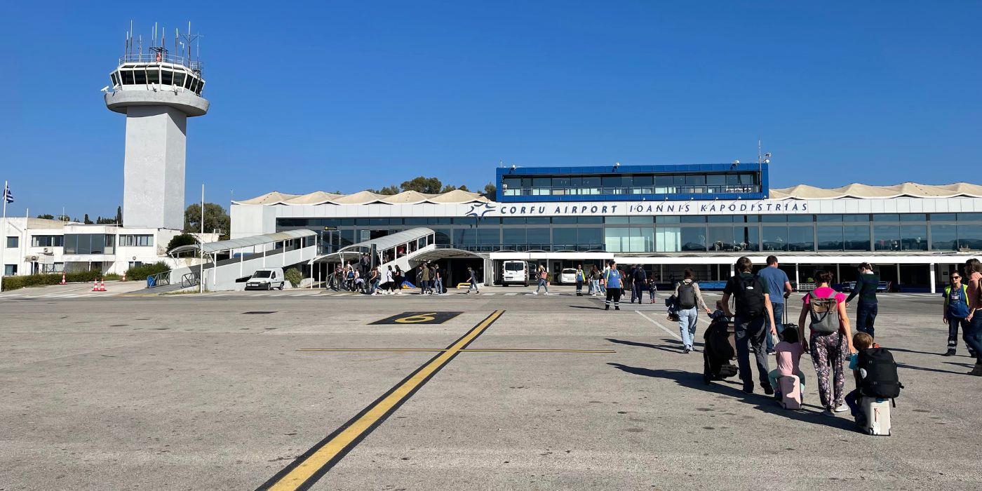 Webcam Korfu Flughafen